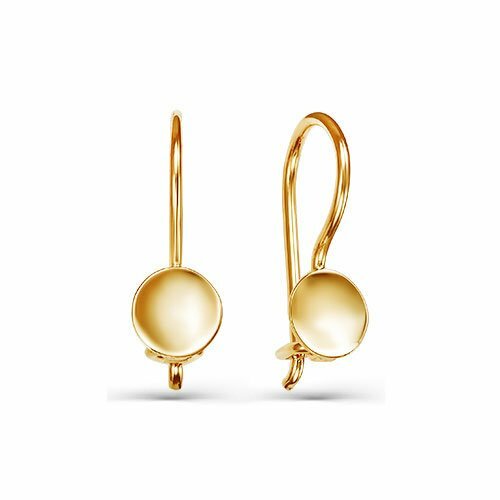 Серьги, золото, 585 проба