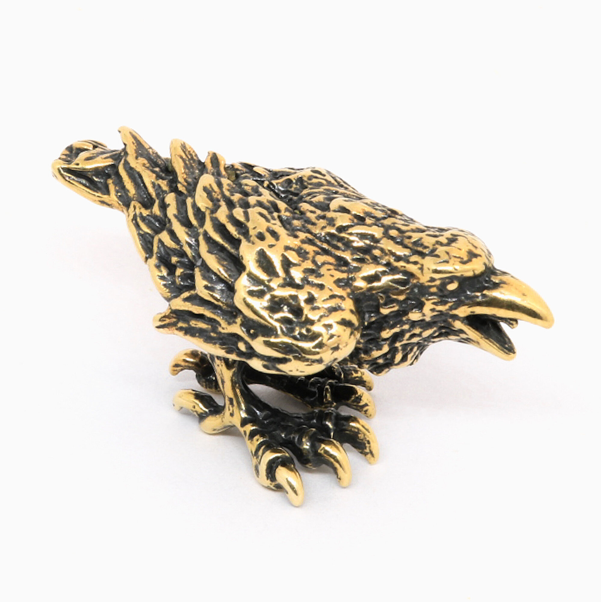 Ворон Фигурка Авторская Бронза Рязанская литейная мастерская