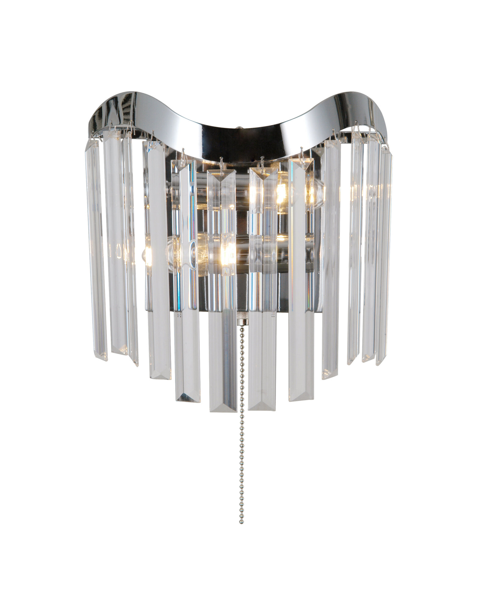 Бра Модерли V10769-2W Вейв(Бра Moderli V10769-2W Wave) хром Размеры: Высота 240мм Глубина 140мм Ширина 240мм