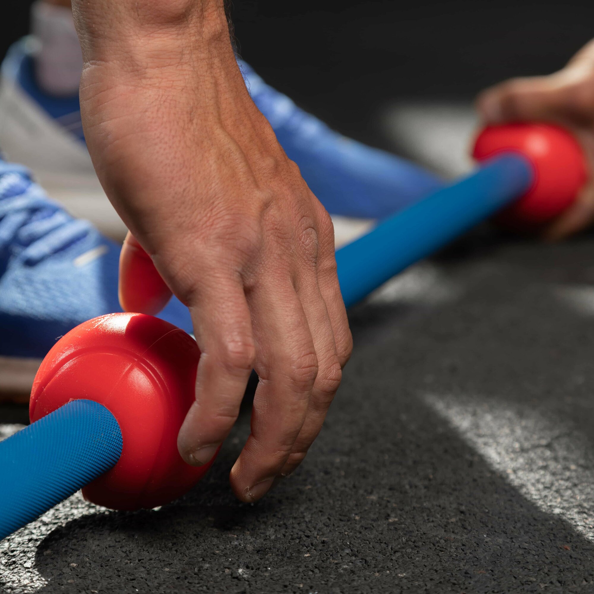 Расширитель для грифа и турника RED Skill, резиновый, 25 мм, 2 штуки