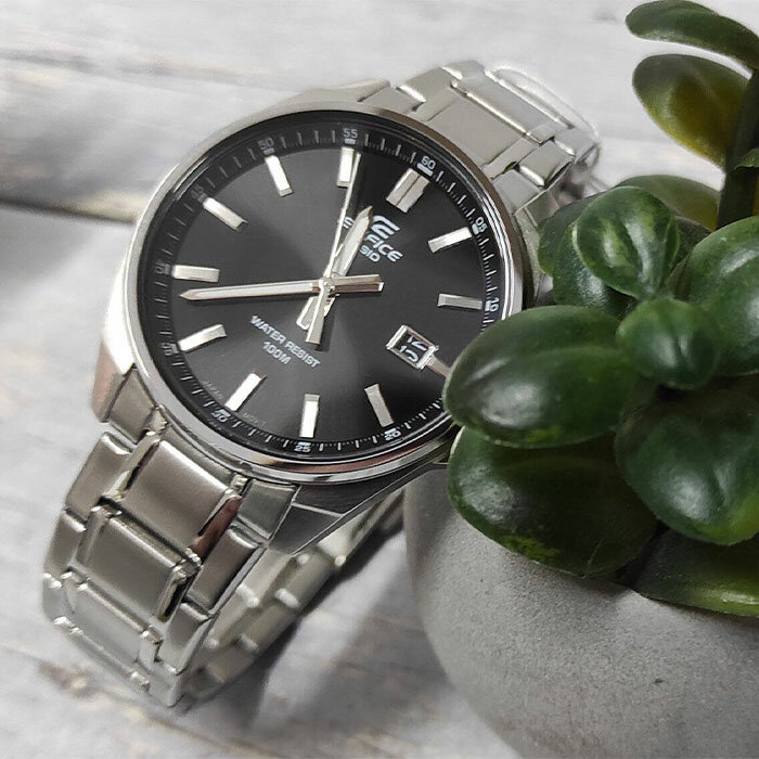 Наручные часы CASIO Edifice, серебряный — фото 1