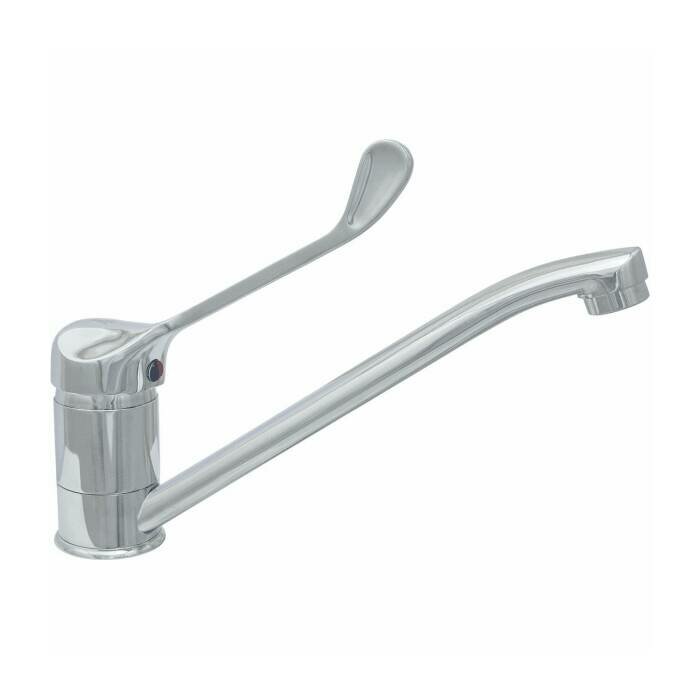 Смеситель для кухонной мойки хирургический локтевой одноручный Престиж ЦС-СМ 27г М-44 Центр Сантехники (Подольск) ПП800805