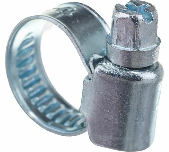 Хомуты металлические для шланга Gigant 10-16 мм/9 W1, червячные, набор 25 шт G/1/25