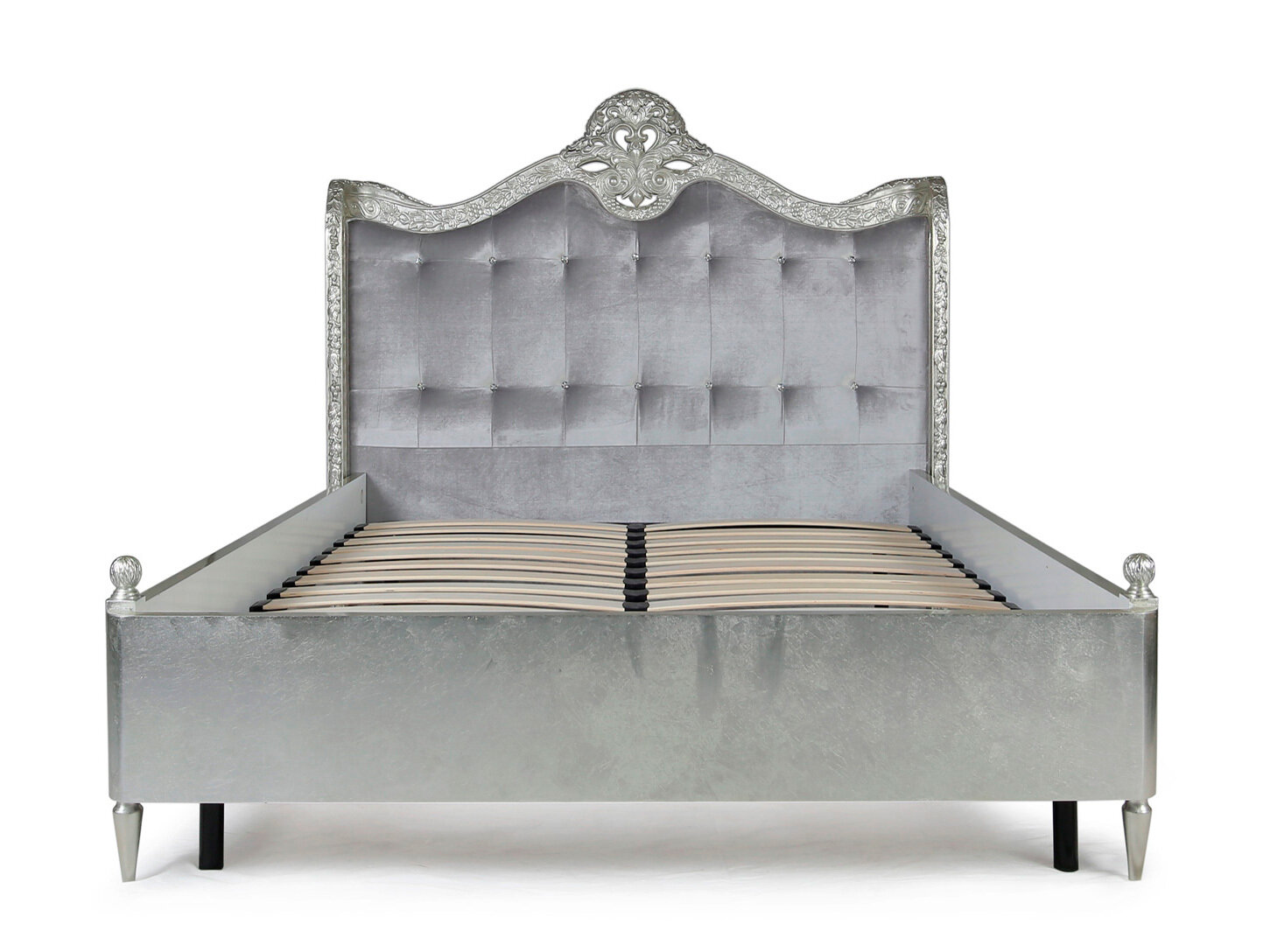 Двуспальная кровать современная классика, премиум