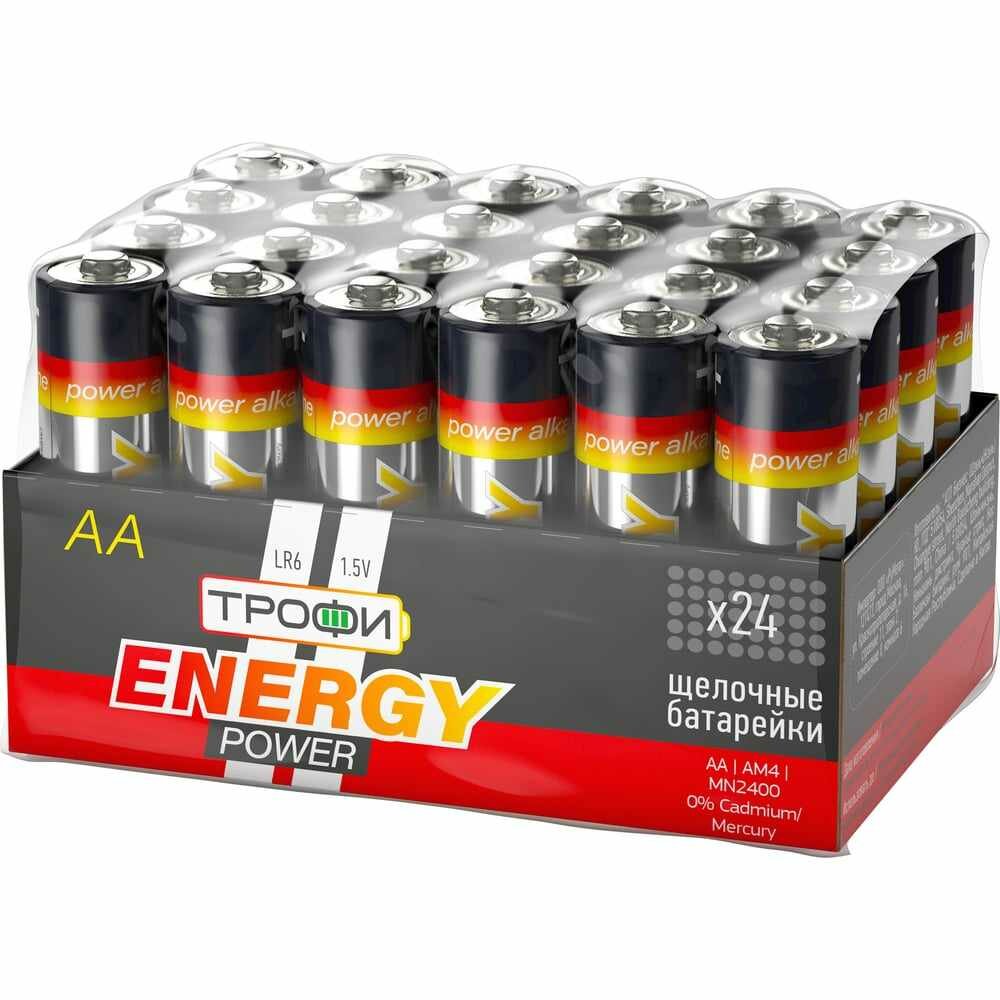 Трофи Батарейки LR6-24 bulk Б0035376