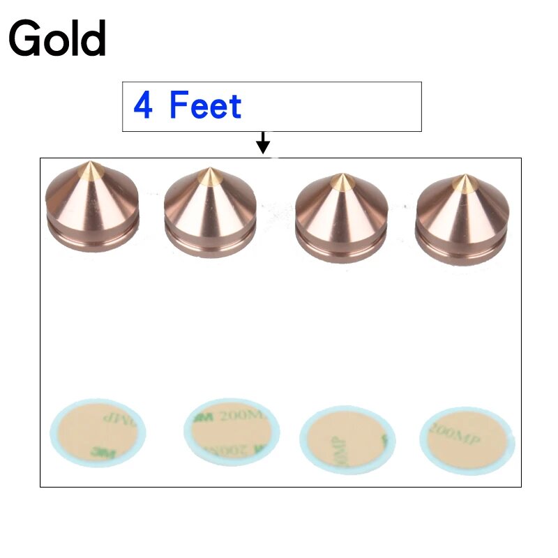 Ножки для акустики Gold, 4 шт.