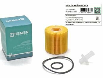 Фильтр масляный Lexus RX 300, 330, 350, 400, Toyota Camry, Rav4, Corolla (HOF020)(0415231090)