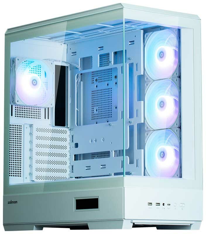 Компьютерный корпус Zalman P50 DS WHITE