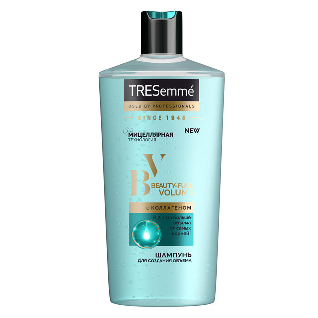 TRESEMME Beauty-full Volume Шампунь для придания объема тонким волосам 650 мл с уходом