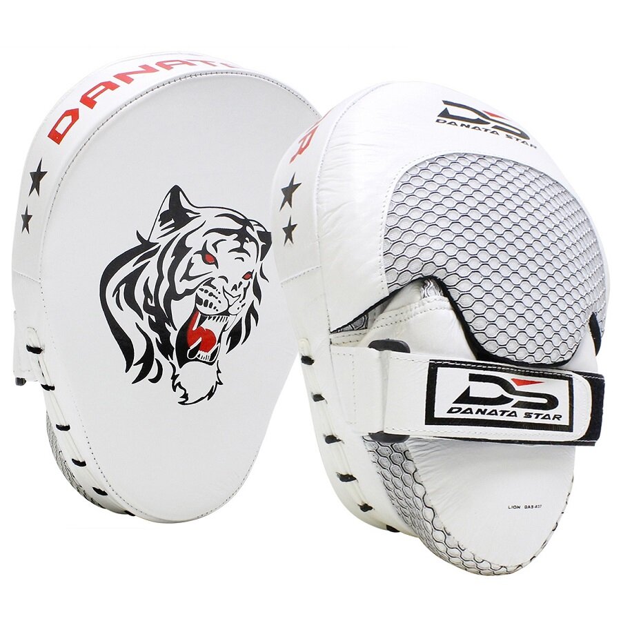 Боксерские лапы Danata Lion белые