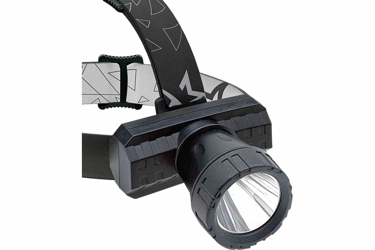 Фонарь космос 3Вт ХРЕ, литий 1000mAh, зарядка от micro USB, шнур в комплекте KocAcHead3W