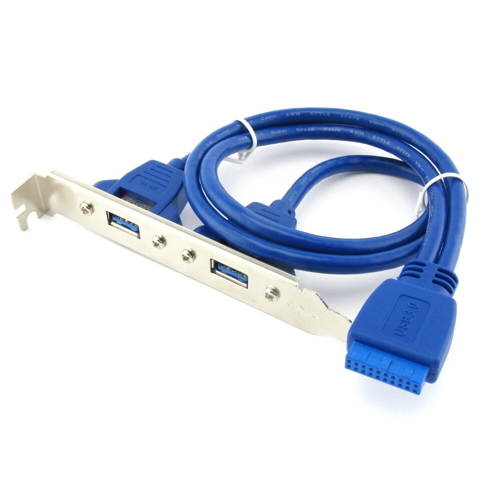 Кабель (планка) 2xUSB 3.0 (в системный блок) 20-pin