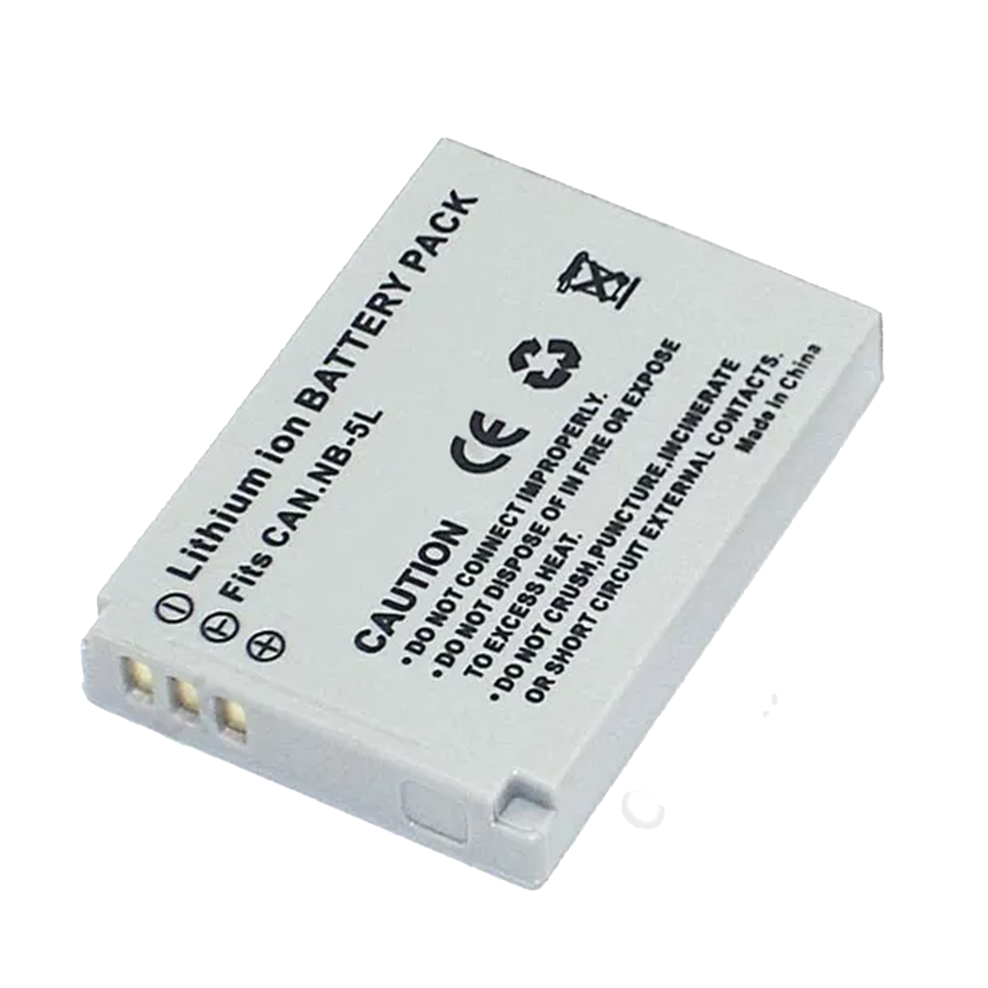 Аккумулятор NB-5L для камеры Canon Digital IXUS 800 3.7V 1250mAh