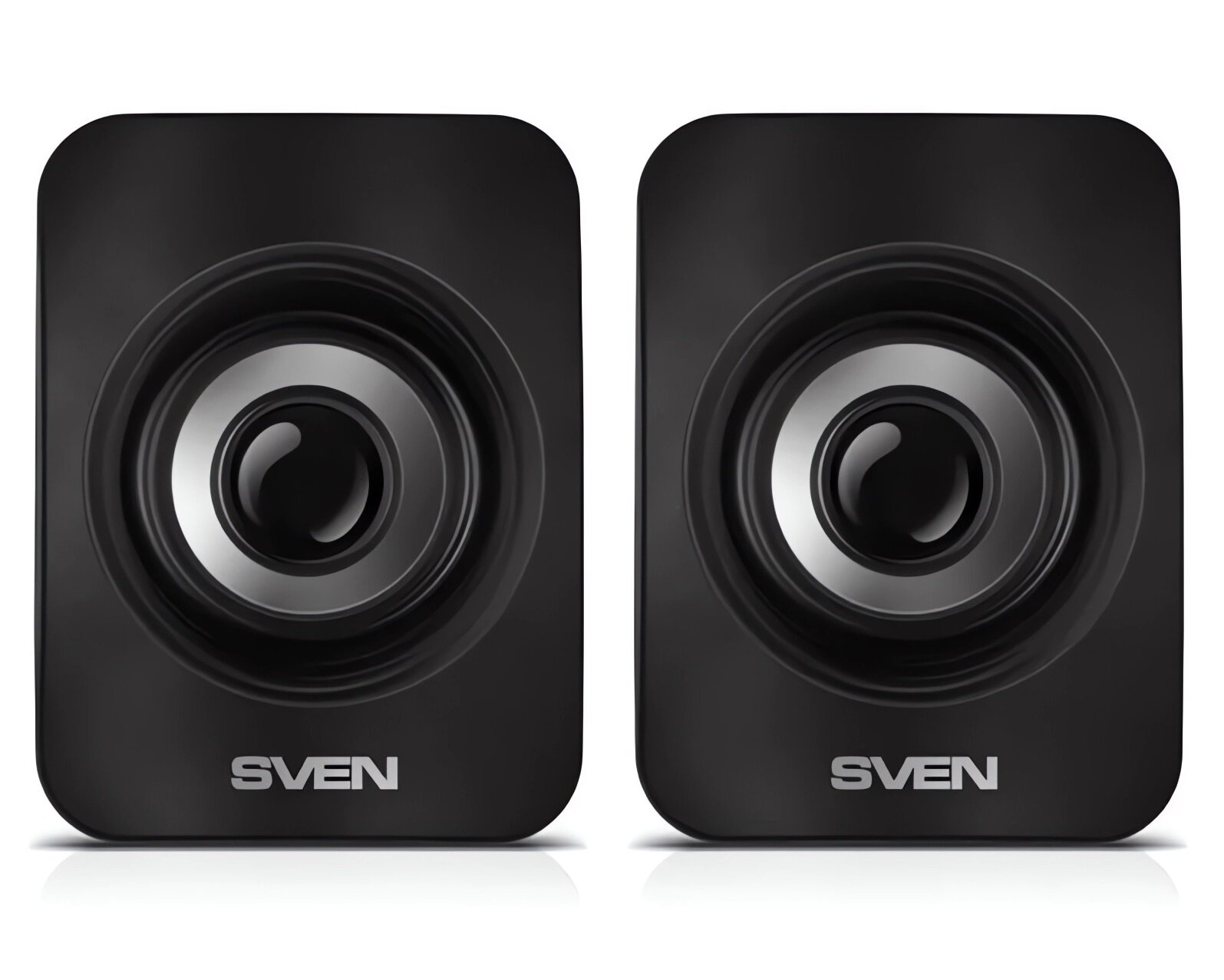 SVEN 130, чёрный, USB, акустическая система 2.0, мощность 2x3 Вт(RMS)