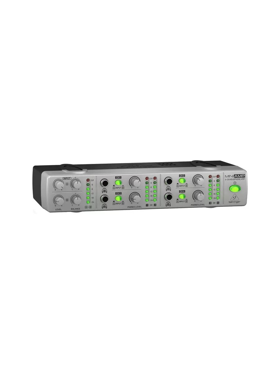 Микшер-усилитель для наушников AMP800 V2 4-канальный