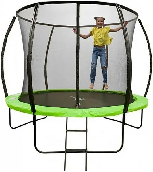 Батут SUNDAYS FITNESS CHAMPION PREMIUM-D312 с сеткой и лестницей