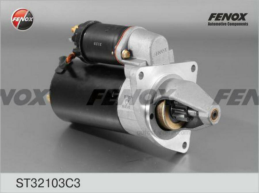FENOX ST32103C3 Стартер ВАЗ 2170, 1117-1119 Kalina для усиленной КПП редукторный (под 3 болта), аналог 5702.3708-15, НМ 1,55кВт, конт.