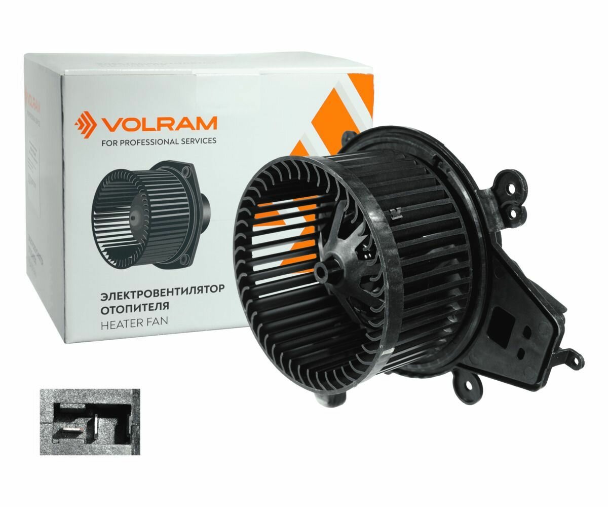 Электровентилятор отопителя Volram VR28148 Uaz УАЗ Патриот (12-16) тип SANDEN