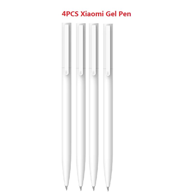 Гелевая ручка Xiaomi Mijia Mi 0,5 мм Белый, 4pc Pen