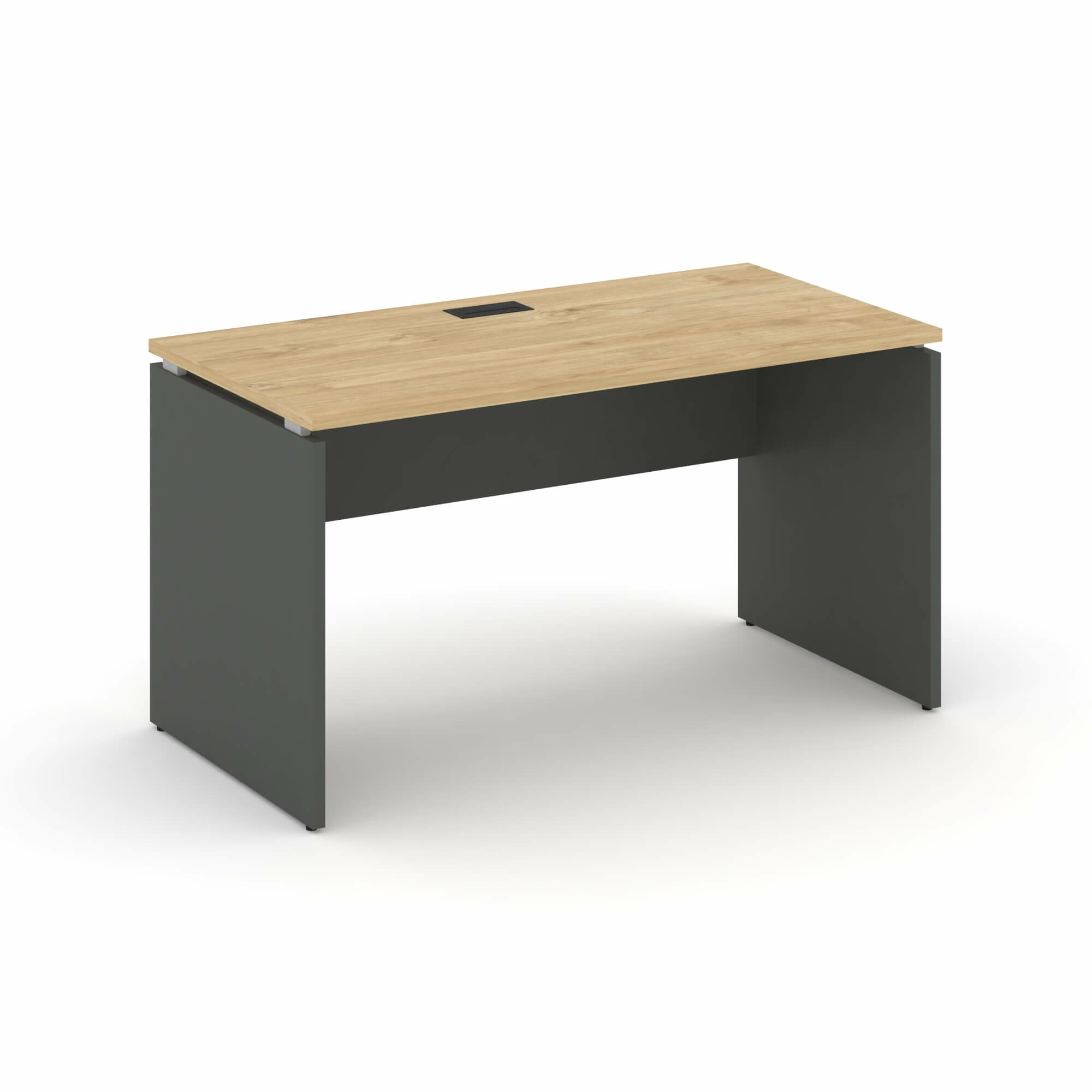 Стол письменный Style Project Riva SN-D. SP-004 Тиквуд Светлый / Антрацит NEW 1580*600*750