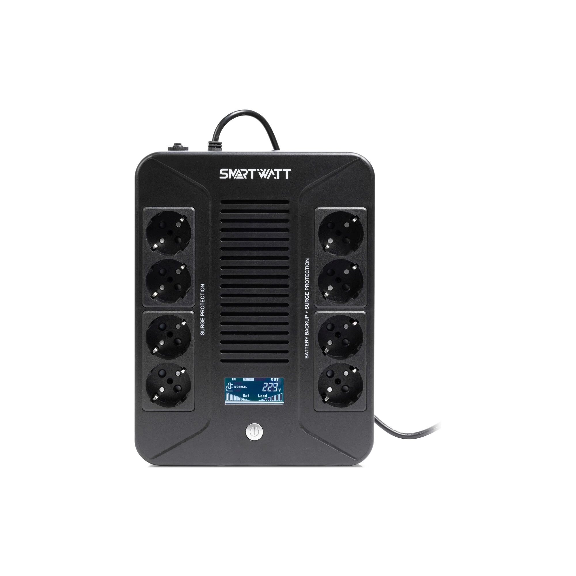 Источник бесперебойного питания Smartwatt SAFE PRO LCD 600 (3703020280001 )