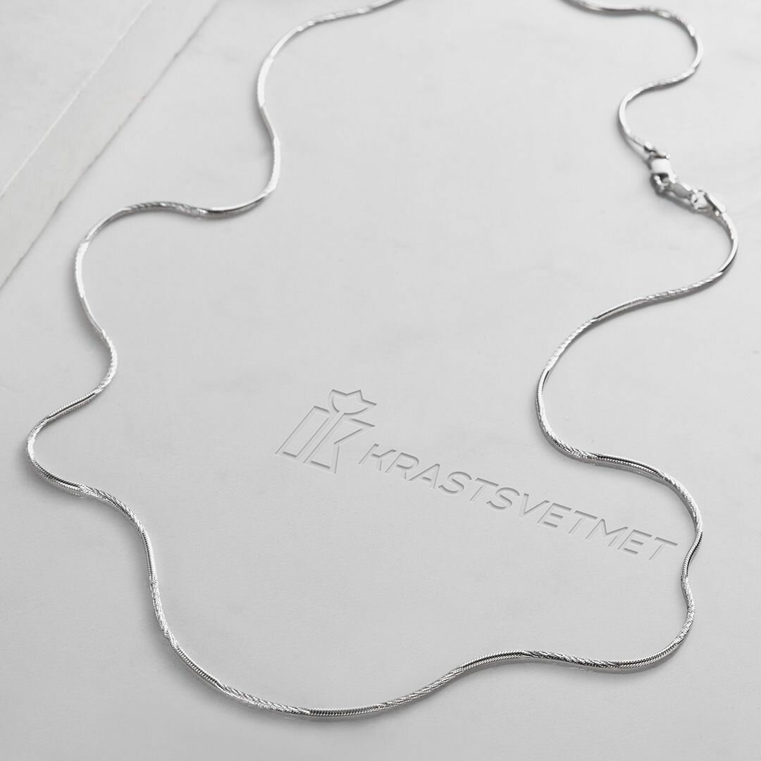 Цепь серебро, 925 проба, родирование