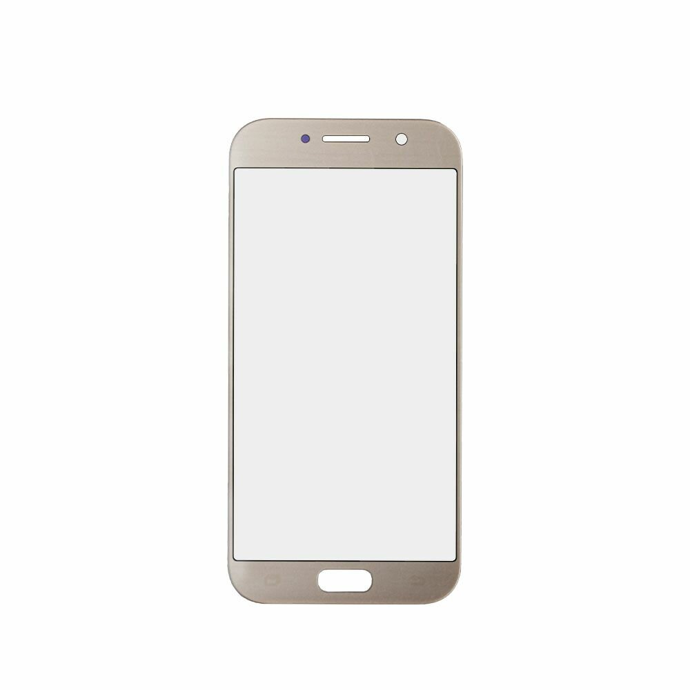 Стекло + OCA пленка для переклейки Samsung A520F Galaxy A5 (2017) (золото)