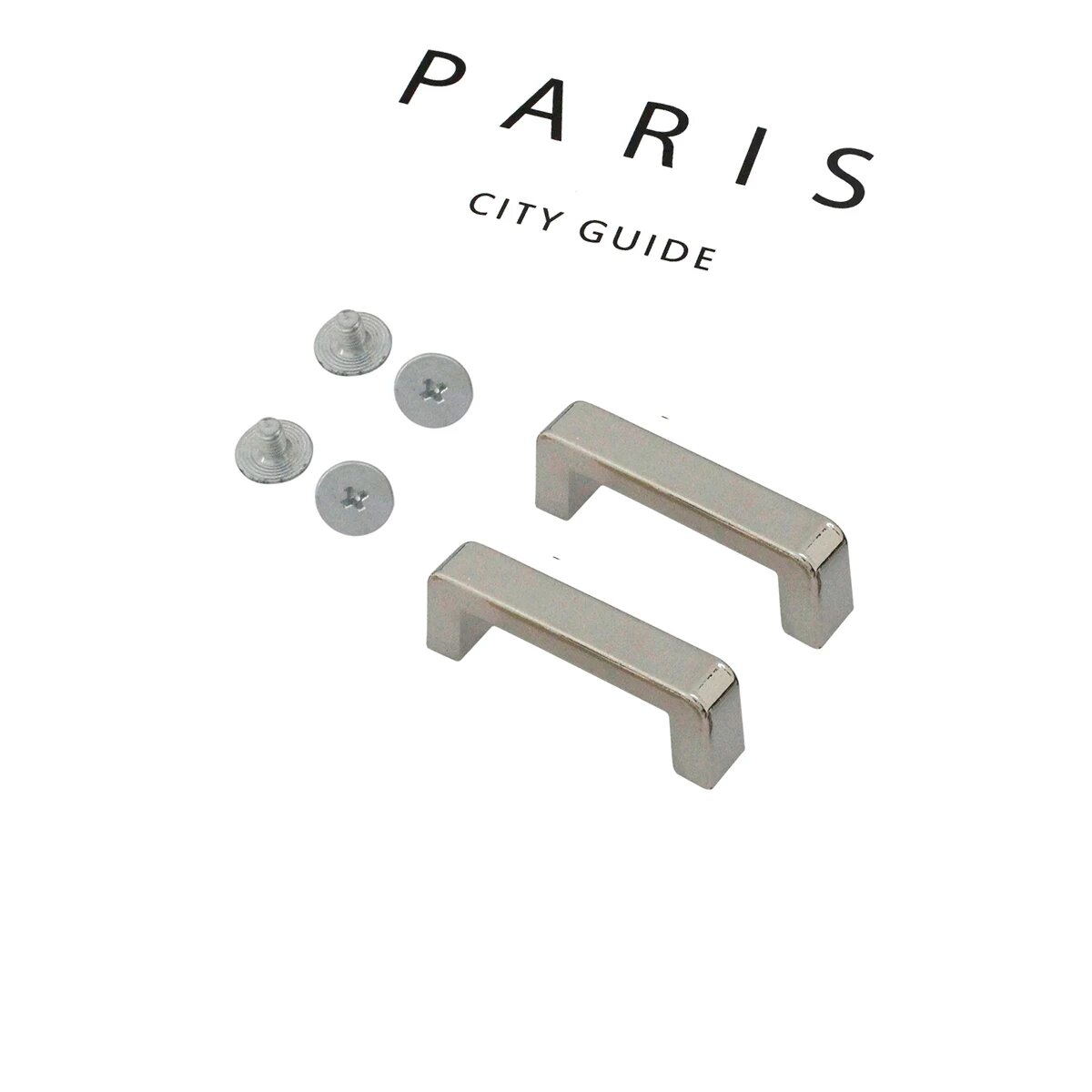 Зажимы для мебели 2 шт. Silver, ID 19mm