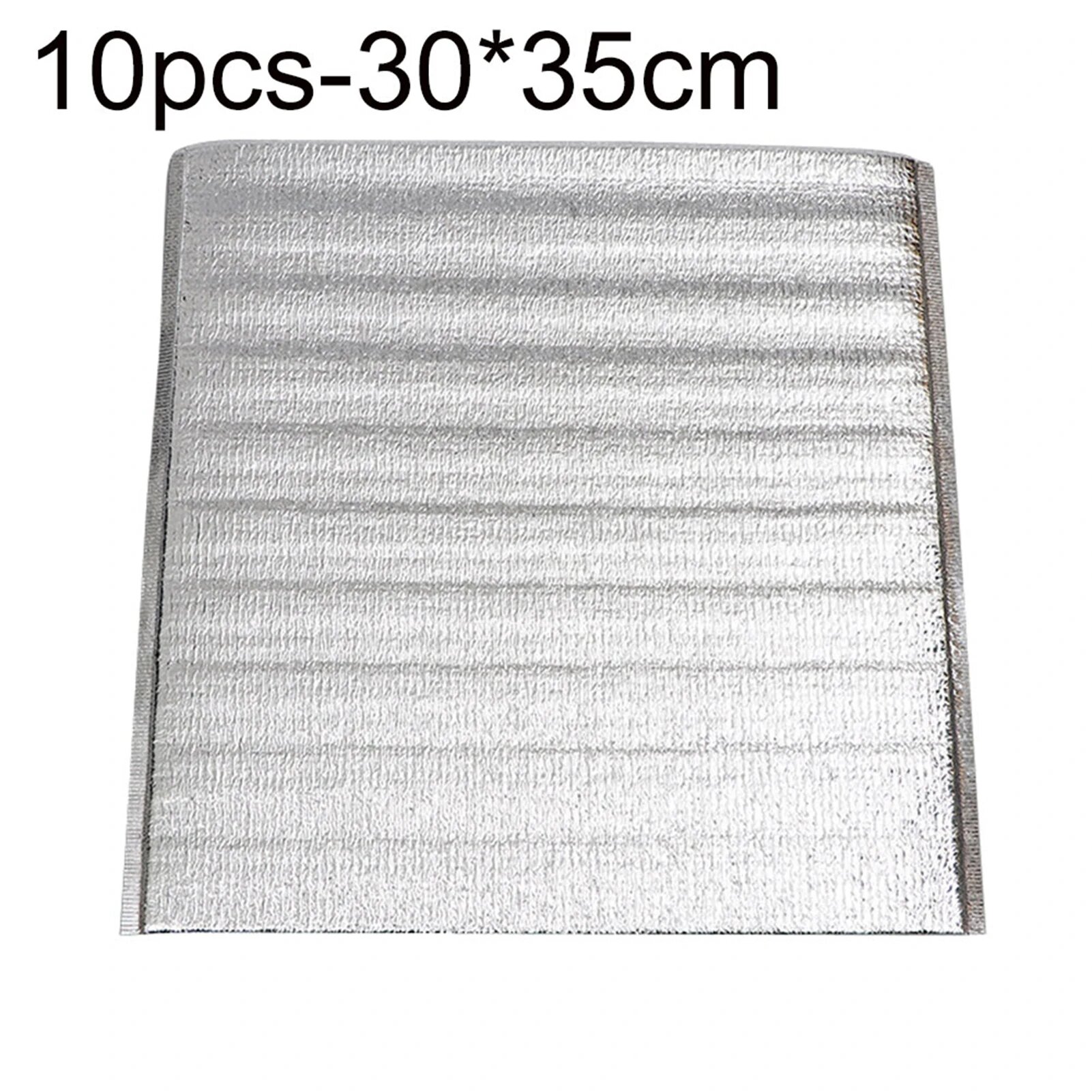 Термоизоляция из фольги 30x35 см, 10 шт, Silver