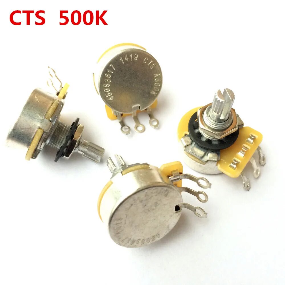 Потенциометр для электрогитары B500K 1 Piece