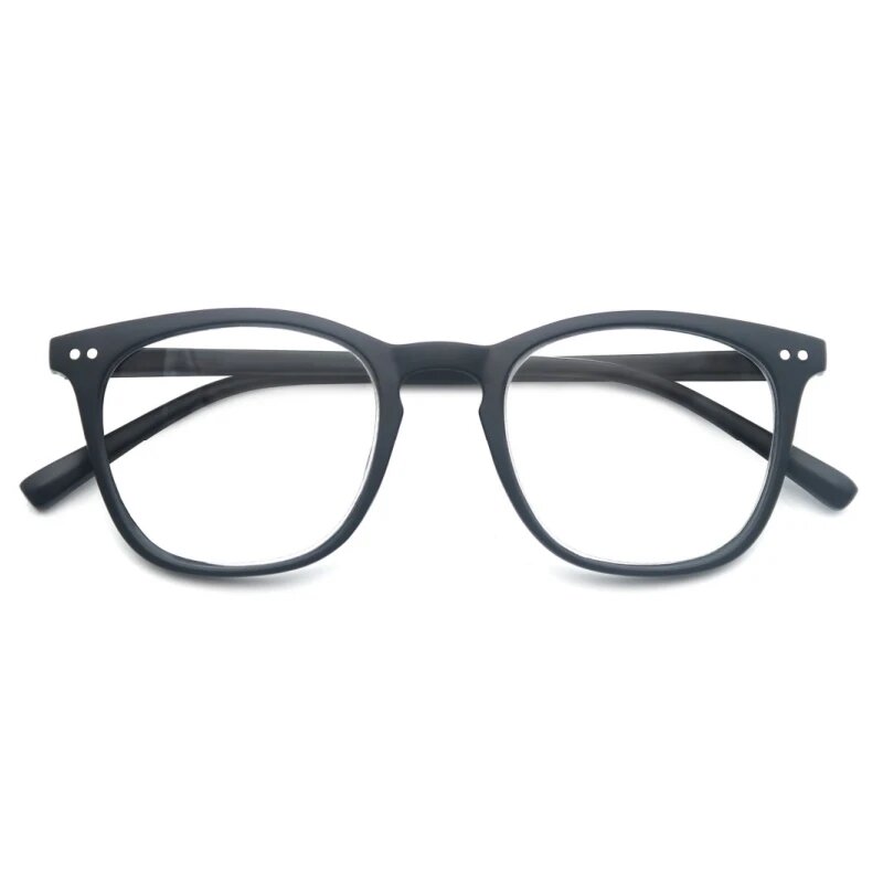 Очки для чтения круглые MODFANS C8 Matte Black +150