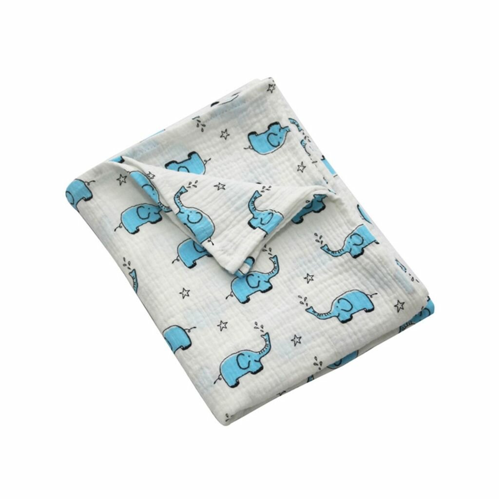 (1шт) Одеяло для новорожденных, стеганое одеяло, банное полотенце-слоненок