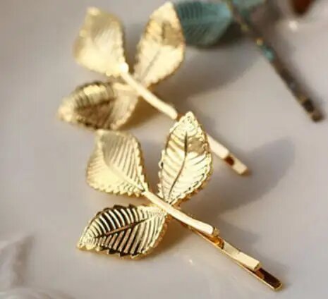 Заколка для волос ZHEGUOYAOLU золотая