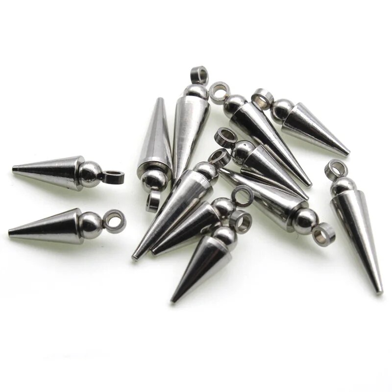 Подвески-конусы SUMOORL из нержавеющей стали 4x12mm