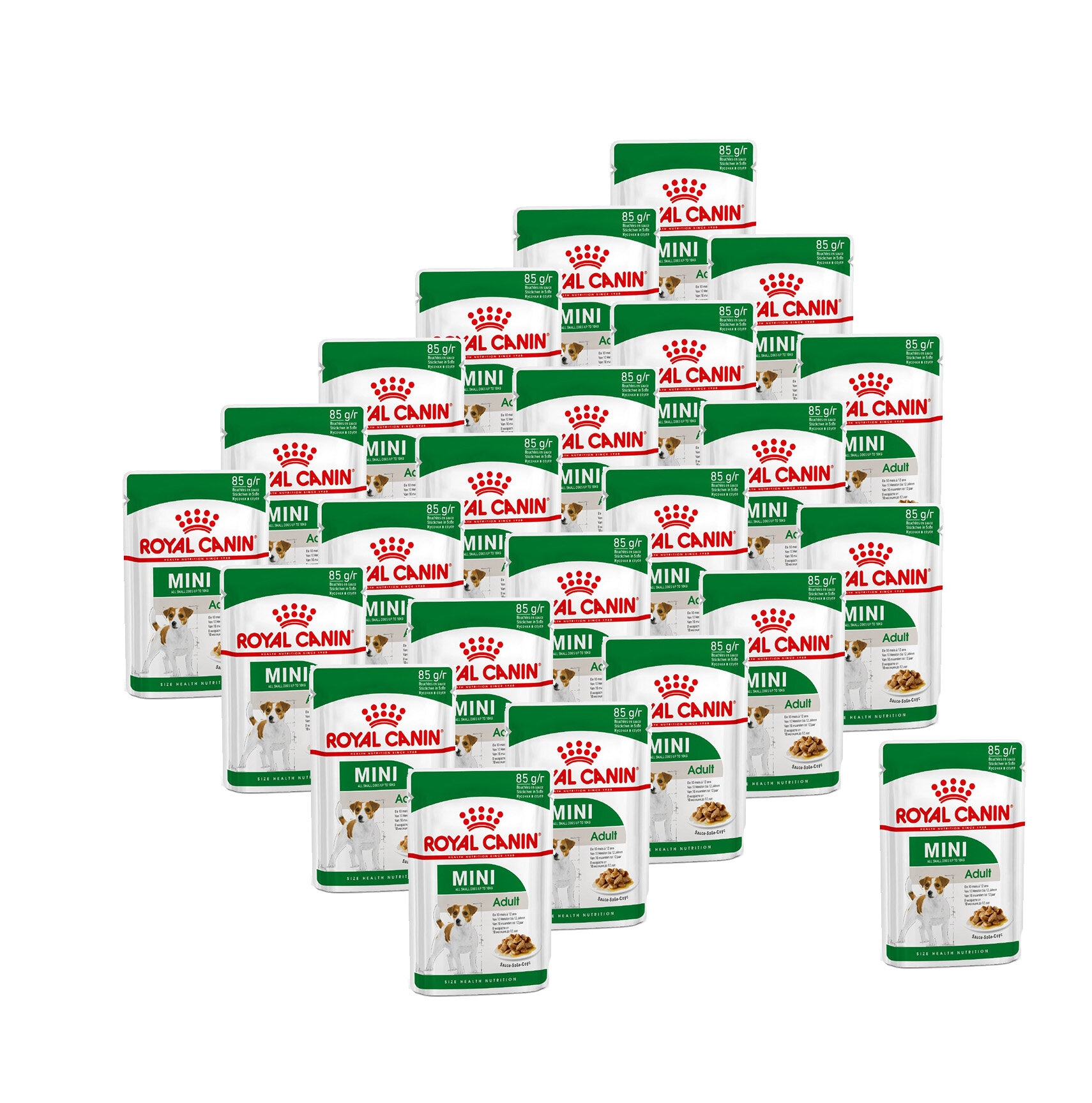 Royal Canin Для взрослых собак мелких размеров с 10 месяцев до 8 лет кусочки в соусе, 0.085 кг х 24 шт.