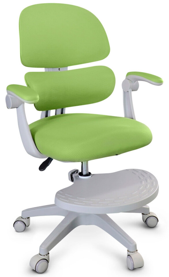 Детское кресло Ergokids Air Tronix c подлокотниками (Y-513 arm) зеленый