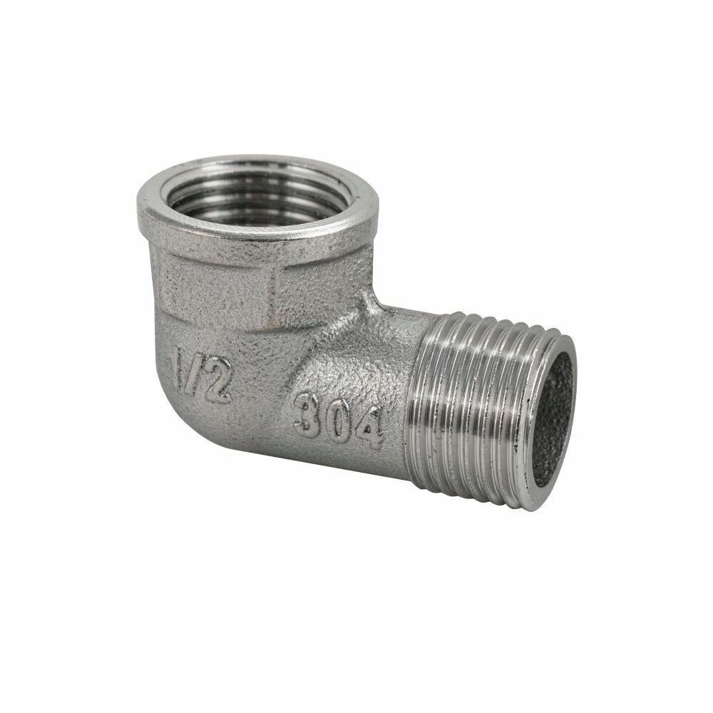 Уголок МАК 372 сатин 1/2 х 1/2 п/м из нержавеющей стали