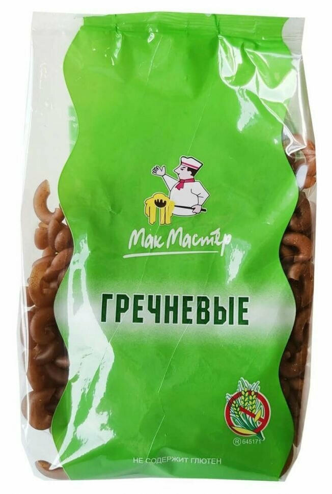 Макаронные изделия МакМастер, Гречневые, рожок, 300 г