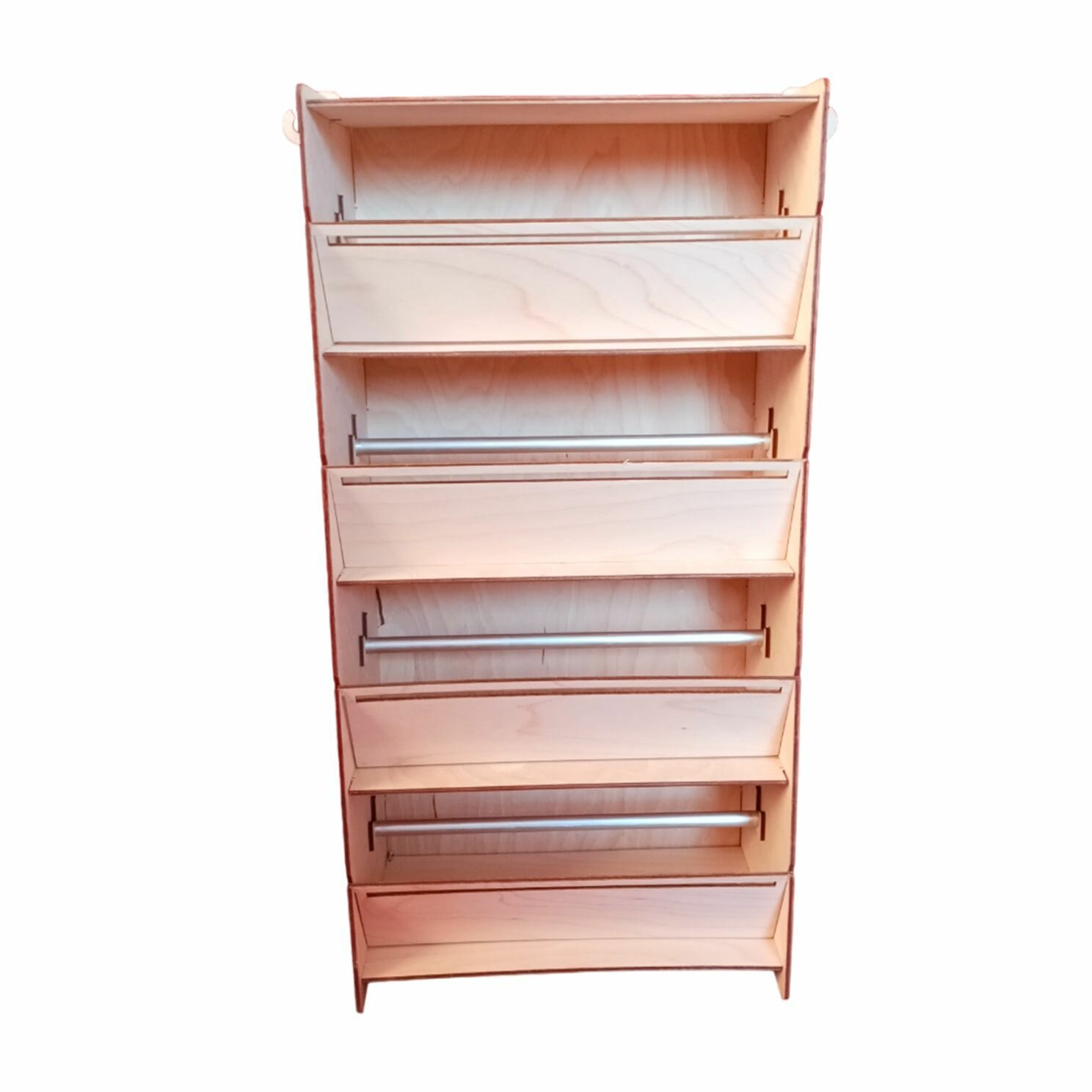 Органайзер комод для атласных лент на 4 полочки