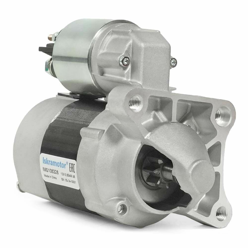 Стартер Iskramotor IMS108328 для лада Largus, NISSAN, RENAULT, аналоги 438328, 8312.3708, M000T46371ZT, F000CD0002, F000CD0202, F000CD0A02