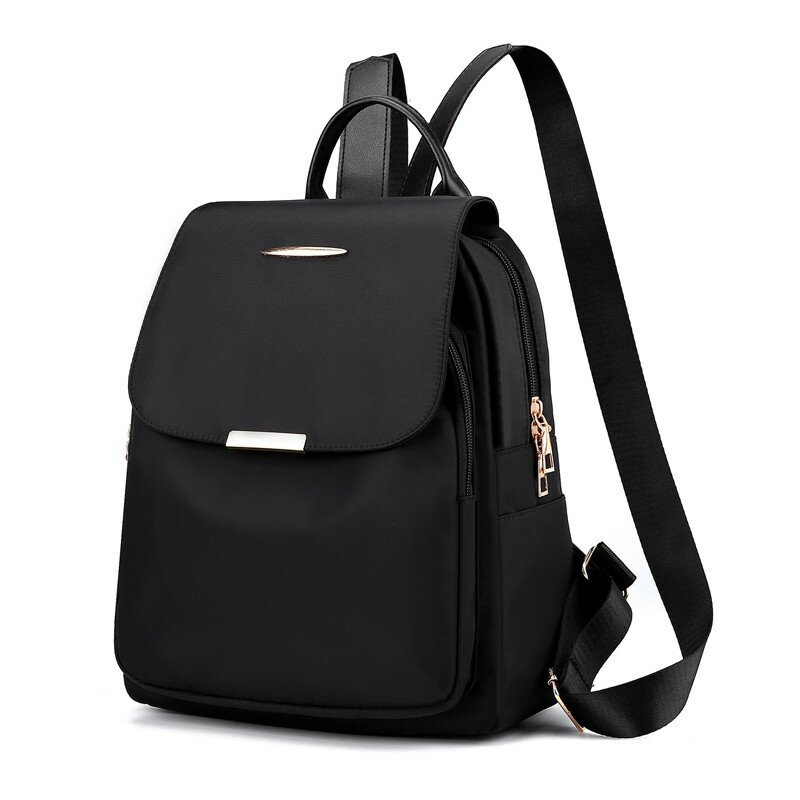 Рюкзак Falenatti женский, городской, текстильный, маленький черный1