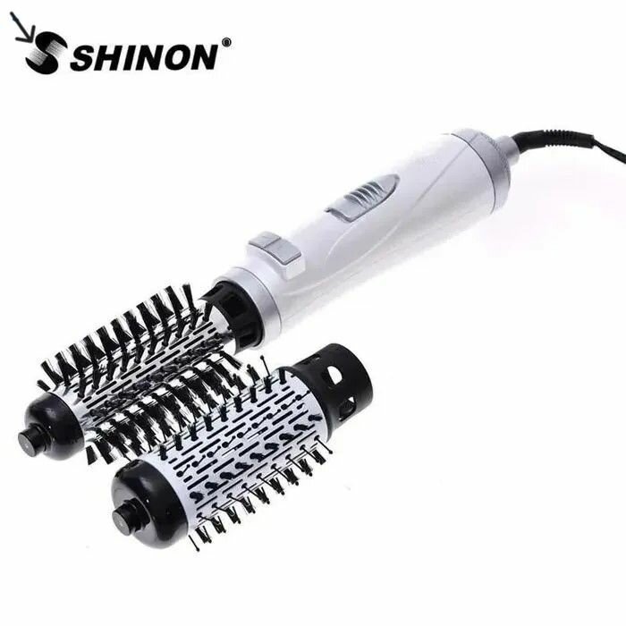 Фен-Щётка Rowenta Brush Activ CF9520F0, 1000Вт, вращающиеся щётки, 2 температурных режима