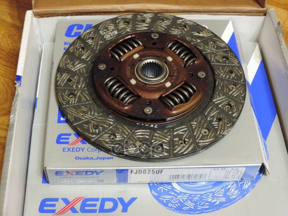 Диск сцепления Exedy арт. FJD025UF