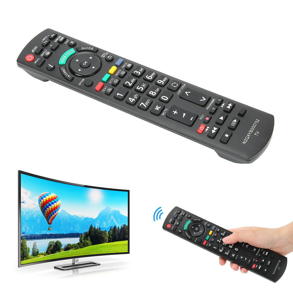 Пульт дистанционного управления LCD TV, для N2QAYB000752, до 10 метров, с высокой чувствительностью, для дома