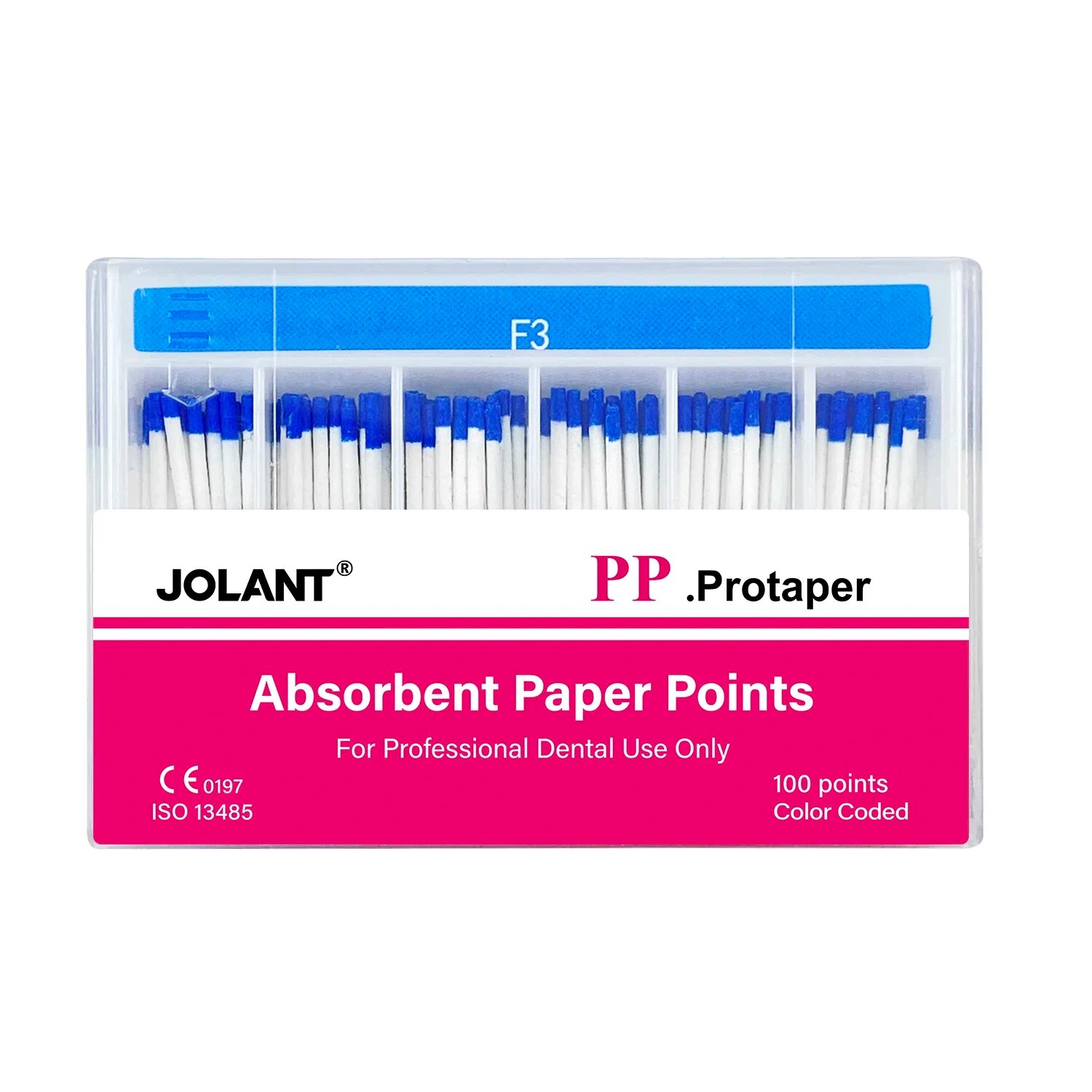 JOLANT Protaper, абсорбирующие бумажные конусы, PP-F3