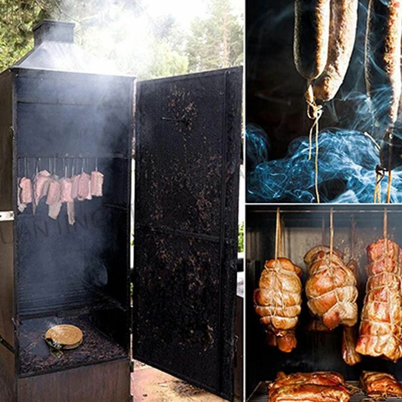 Лабиринтный дымогенератор для холодного копчения Улитка