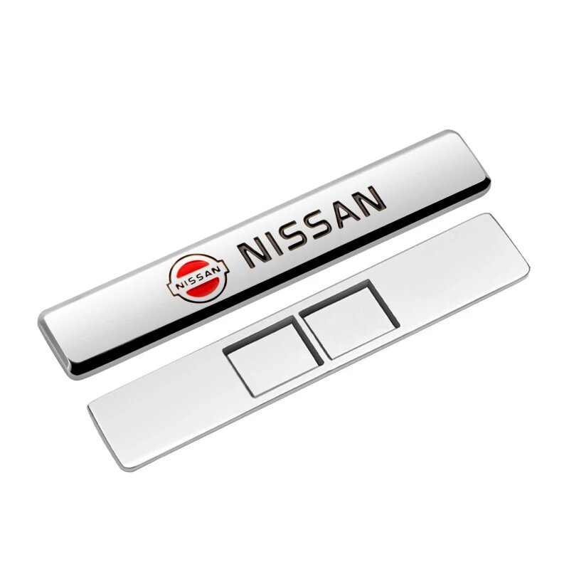 Металлическая наклейка на кузов автомобиля, декоративный значок на боковую дверь багажника, окно для Nissan Nismo Qashqai GTR Tiida Leaf Juke Teana Note Almera