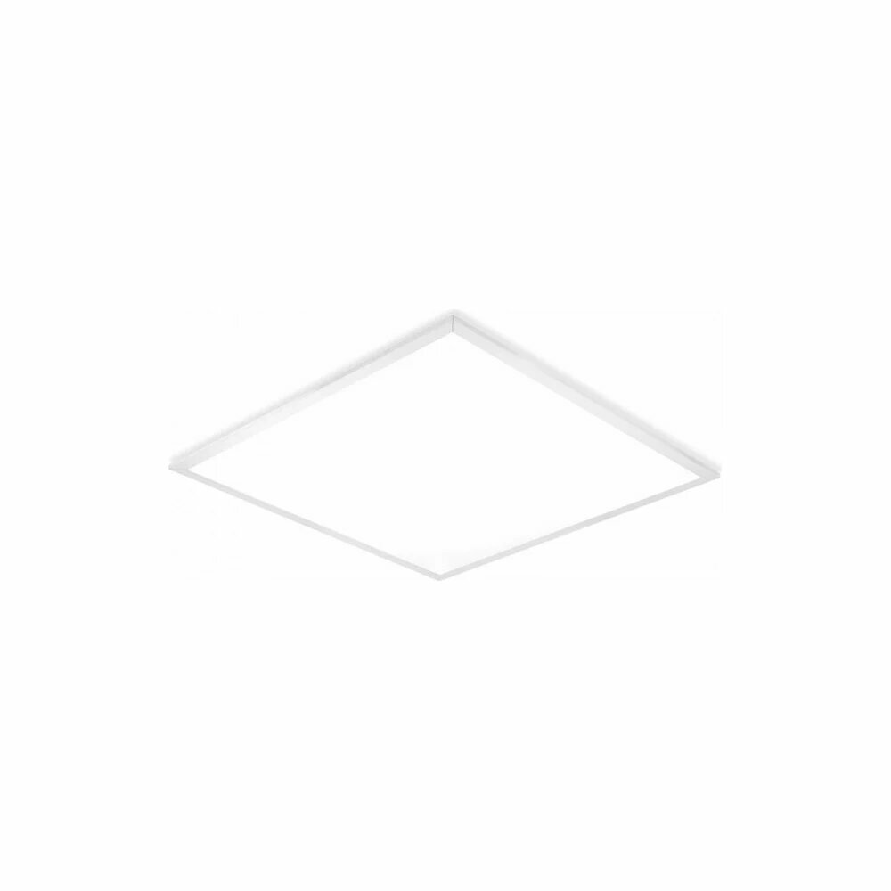 Панель LED Smartbuy Pro потолочная встраиваемая с металлическим корпусом и глянцевым плафоном, защита от пыли и влаги