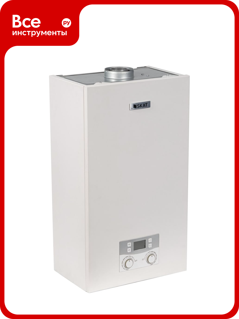 Газовый настенный котел (двухконтурный) SKAT BG SILVER 24 4127, для использования в отопительных системах