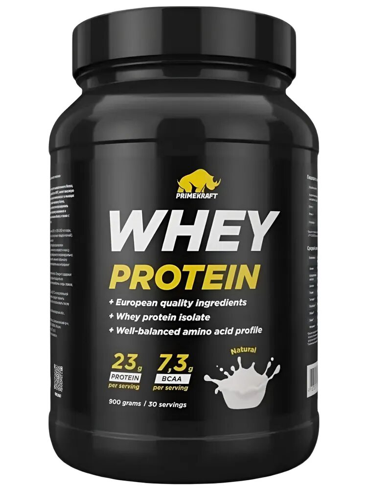 Протеин сывороточный Prime Kraft 900 гр без вкуса